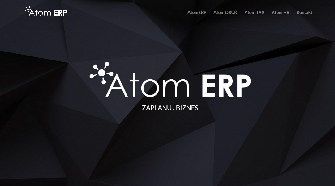 Atom ERP - zaplanuj biznes
